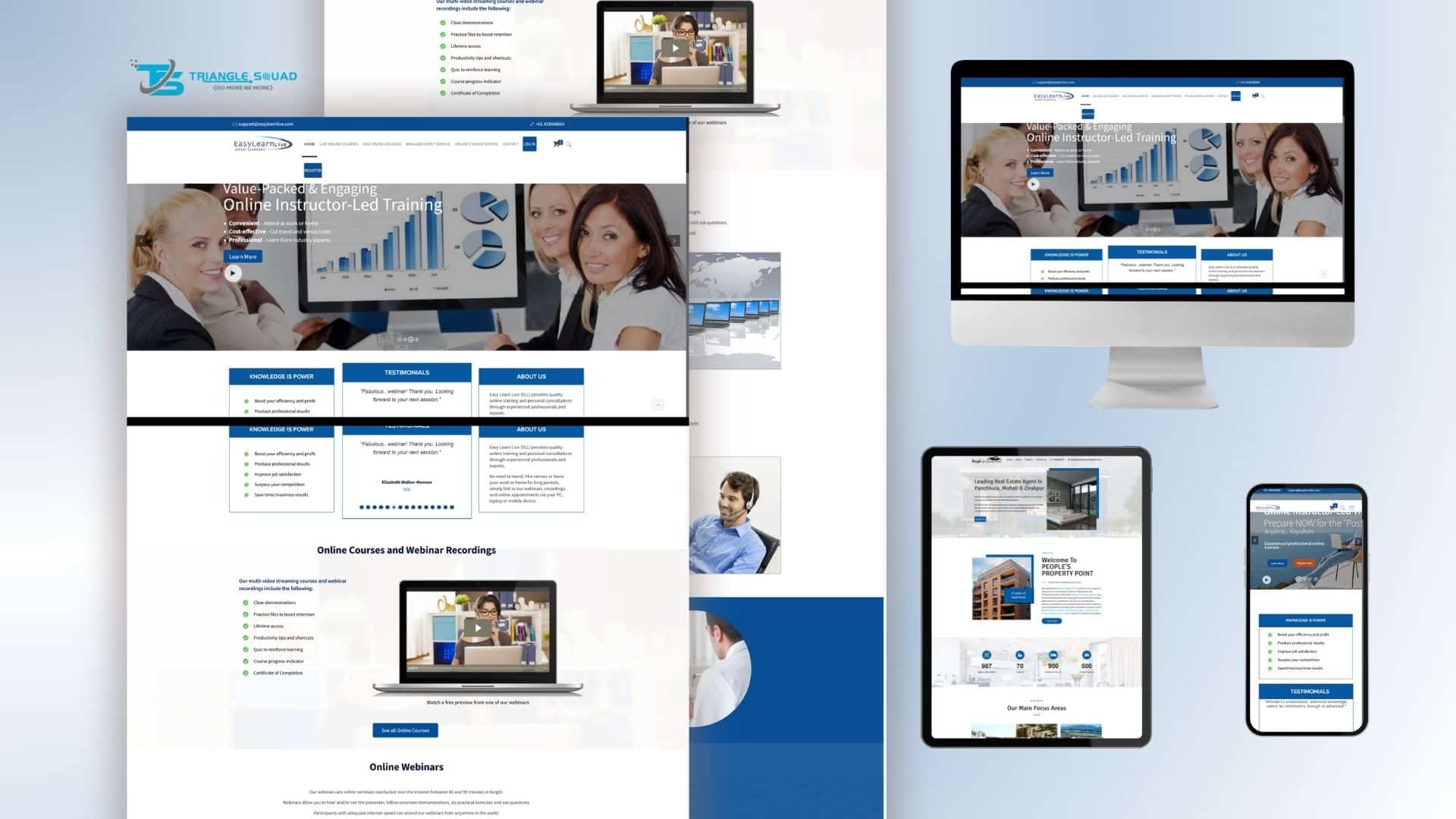 EasyLearnLive - Triangle Squad